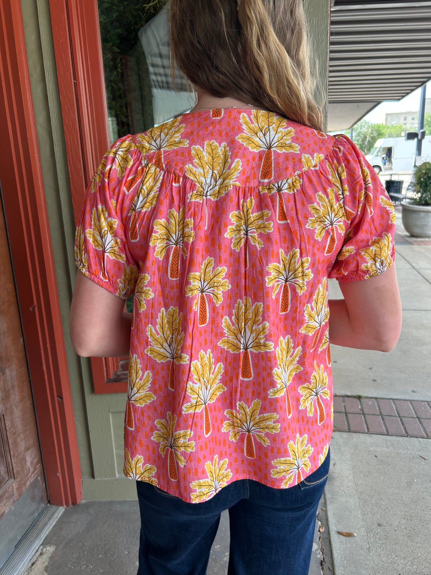 Palm Tree Top – Texas Rose Boutique